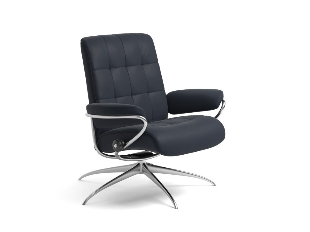 Stressless London Low Back Star Base – BOVA Furniture